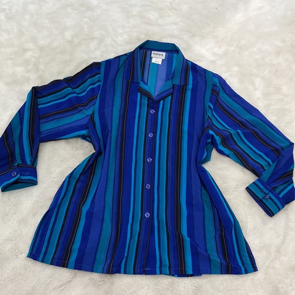 BonWorth | Tops | Vintage Bonworth Button Down Blouse | Poshmark